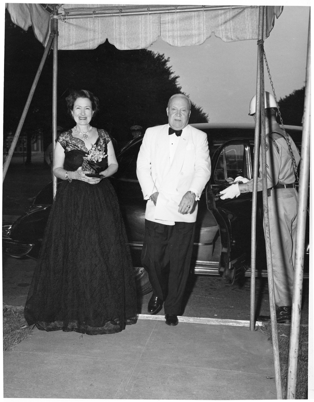 General and Mrs. Wade H. Haislip Arriving at Retirement Reception ...