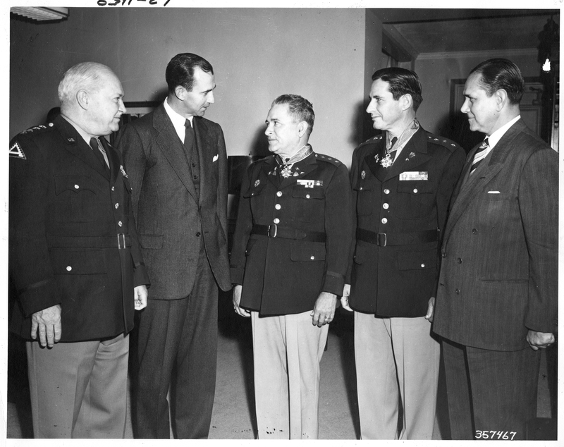 General Wade H. Haislip Presents the Legion of Merit with Others ...