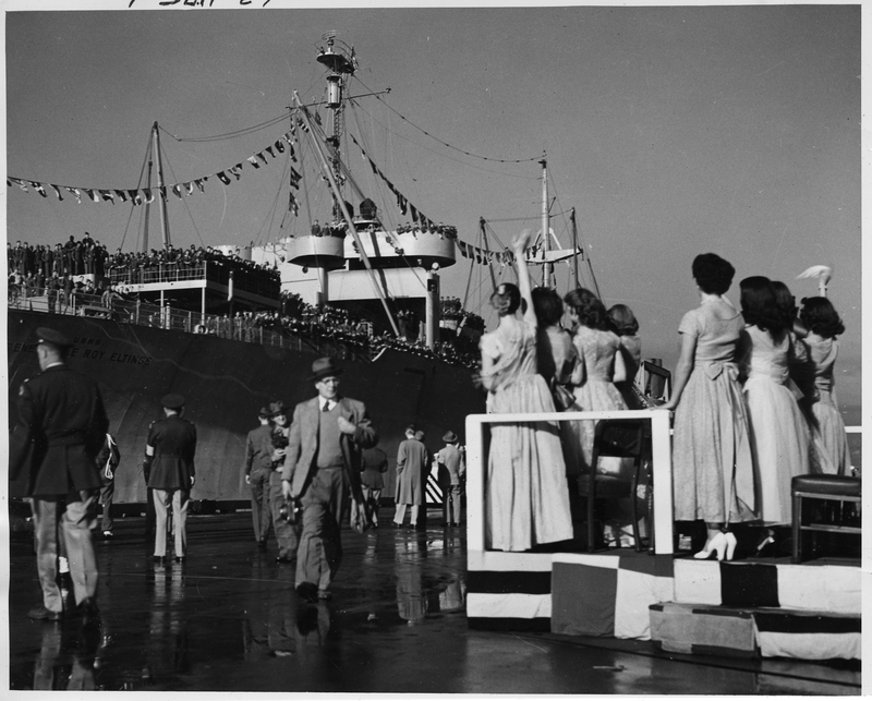 United States Naval Ship General LeRoy Eltinge Docks at Seattle | Harry ...