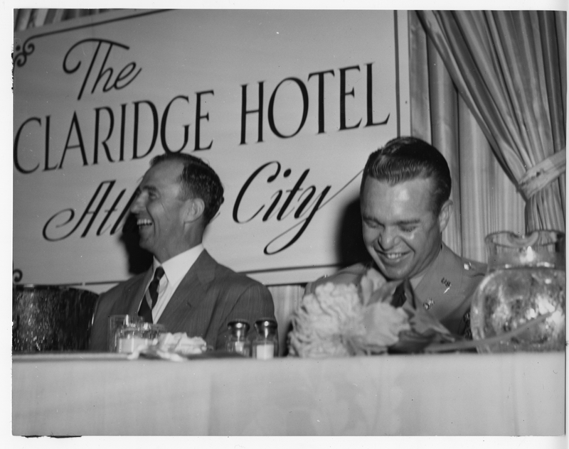 Secretary Frank Pace at the Claridge Hotel, Atlantic City, New Jersey ...