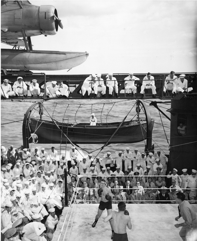 Boxing Match on the USS Augusta | Harry S. Truman