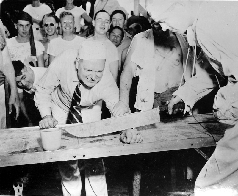 John Steelman Participates in a Crossing the Equator Ceremony on the ...