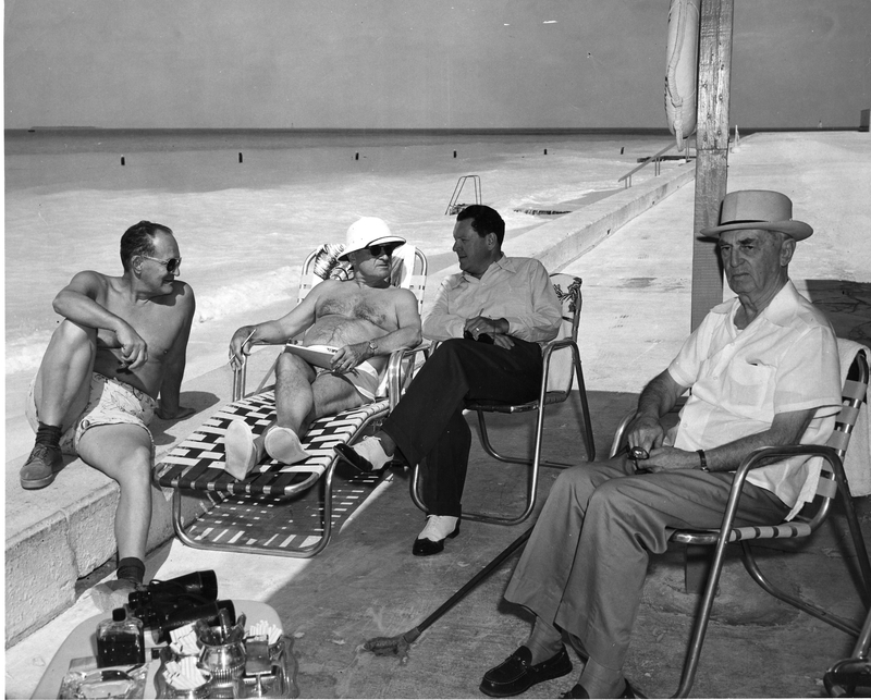 President Truman on the Beach in Key West | Harry S. Truman