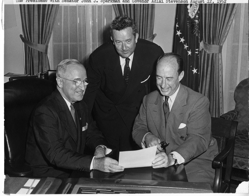 President Harry S. Truman with Democratic Candidates | Harry S. Truman