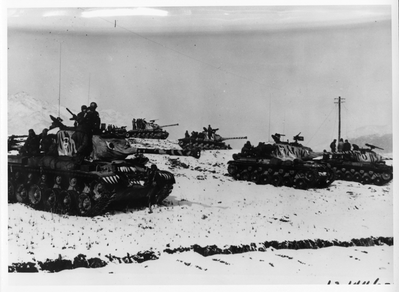 Tanks Moving Through Snow | Harry S. Truman