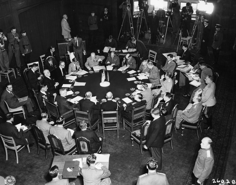 Delegates seated for Potsdam Conference | Harry S. Truman