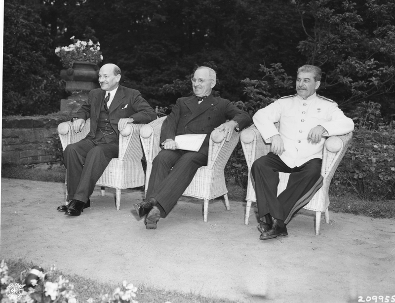 Attlee, Truman and Stalin at Potsdam | Harry S. Truman