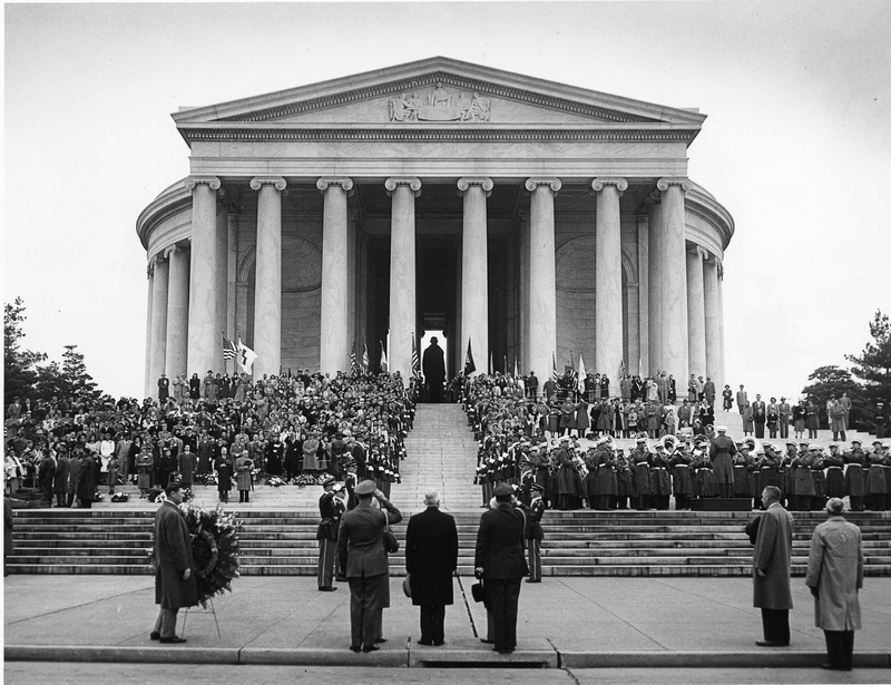 Truman Attending Jefferson Memorial Ceremonies | Harry S. Truman