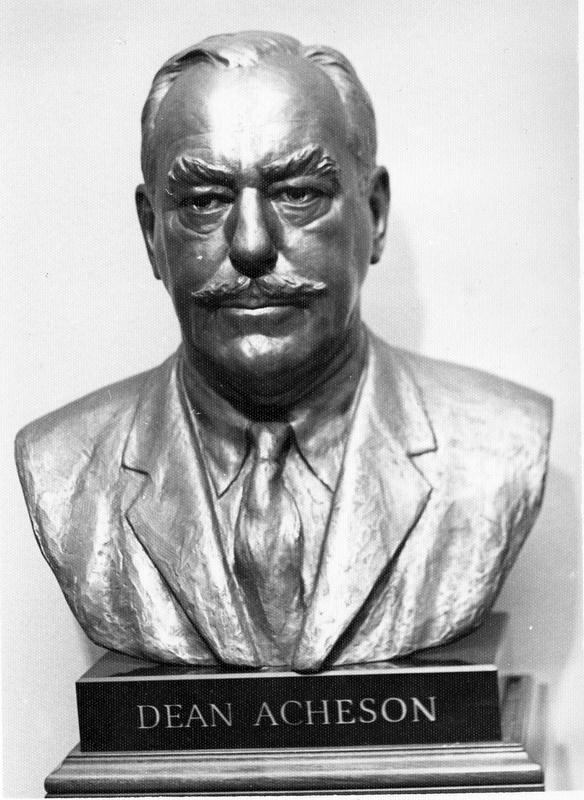 Bust of Acheson at the Truman Library | Harry S. Truman