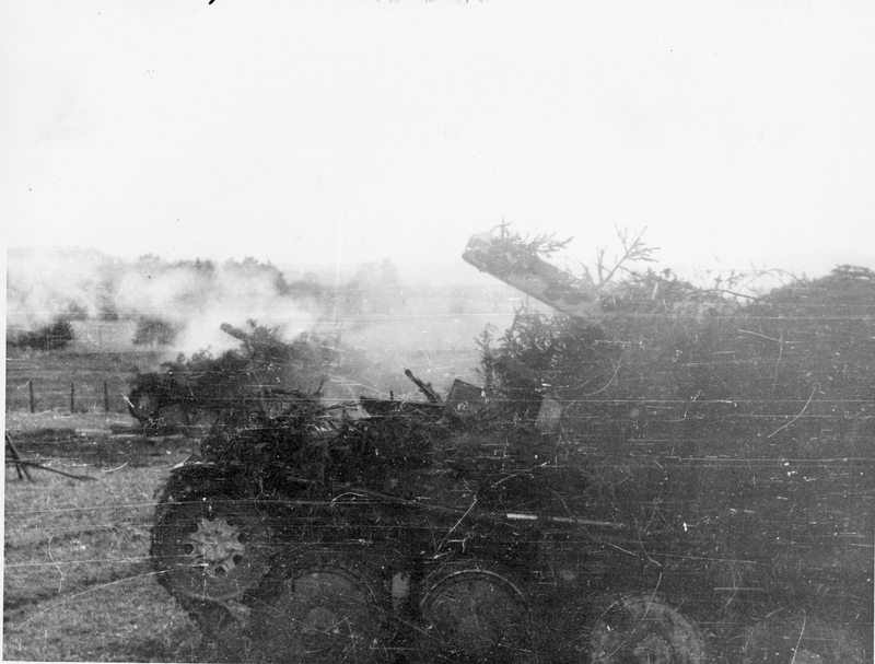 Camouflaged German Tanks | Harry S. Truman
