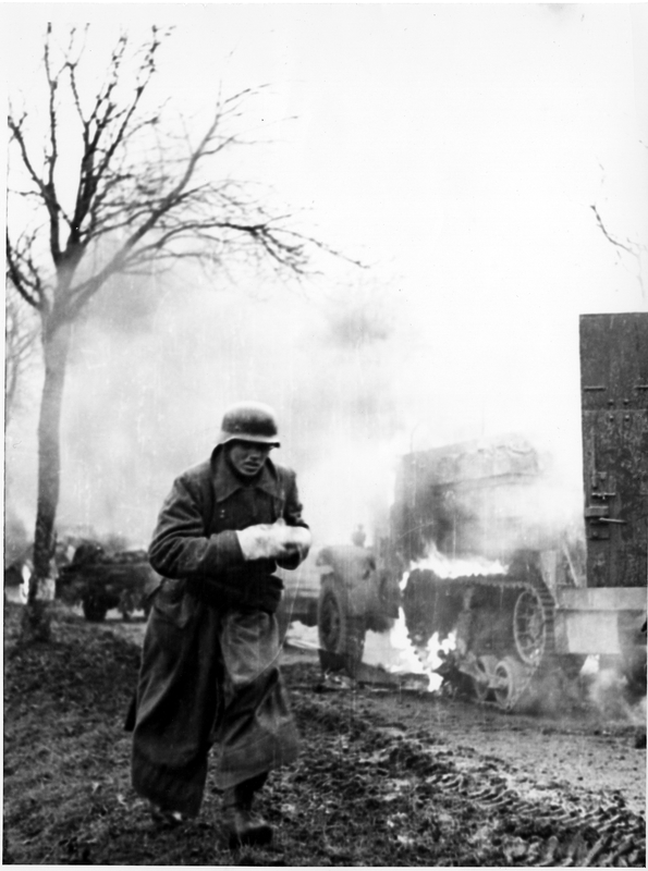 German Soldier With Bandaged Hand | Harry S. Truman