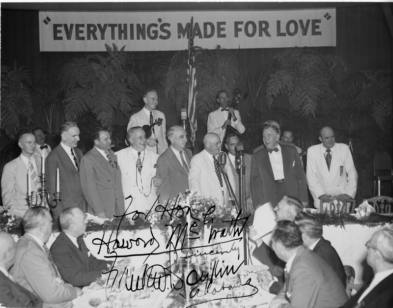 J. Howard McGrath with Representative Boykin and Others | Harry S. Truman