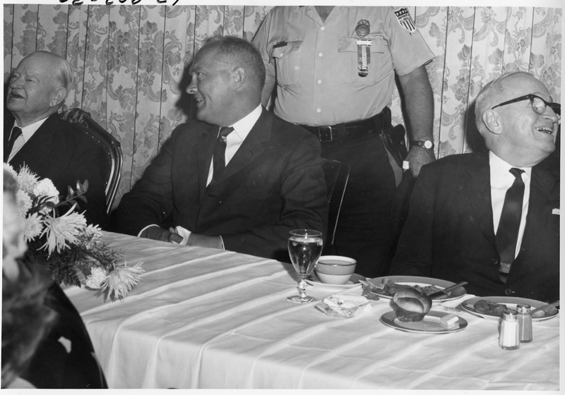Hoover, Erbe, and Truman at Hoover Library Dedication Dinner | Harry S ...