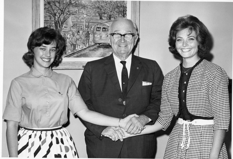 Truman with Library Staff | Harry S. Truman