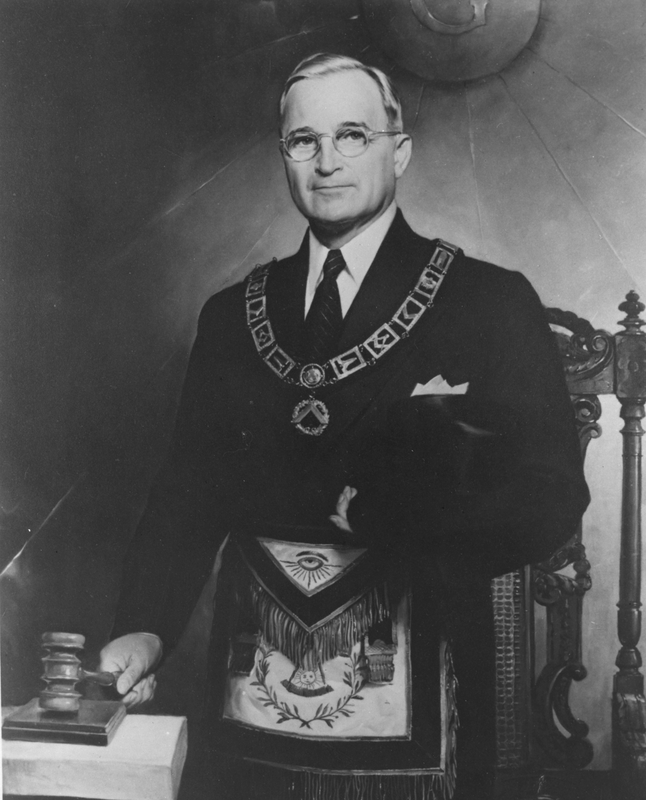 Masonic portrait of Harry S. Truman by Greta Kempton | Harry S. Truman