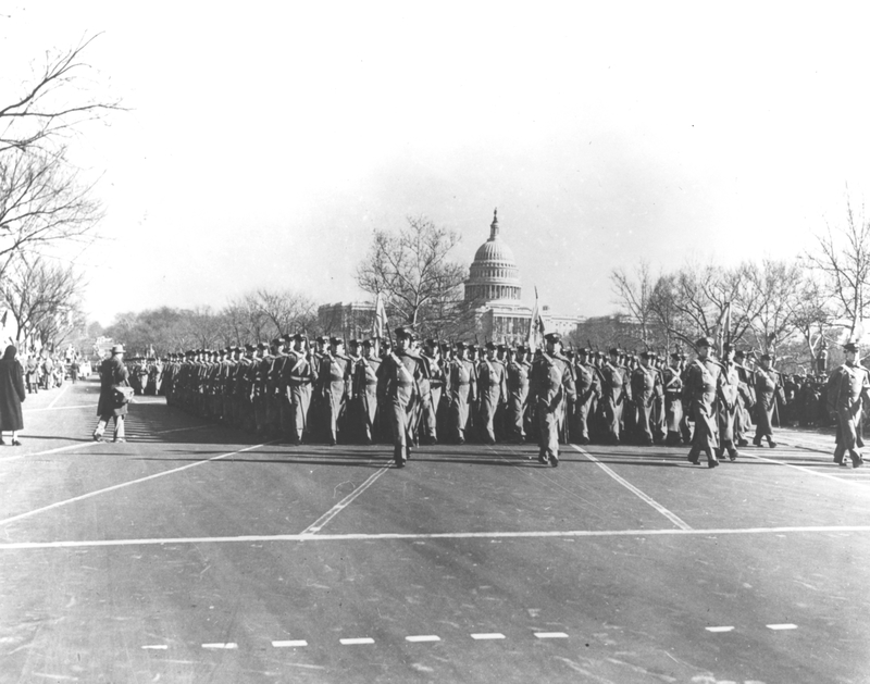 West Point cadets in inaugural parade | Harry S. Truman