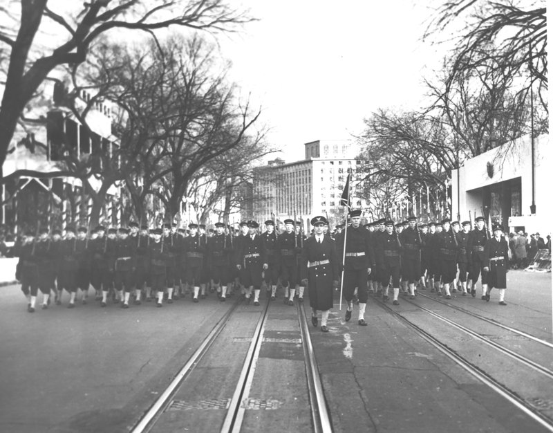Coast Guard Marching units in Inaugural parade | Harry S. Truman