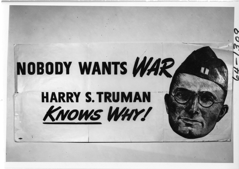 1948 Campaign Material | Harry S. Truman