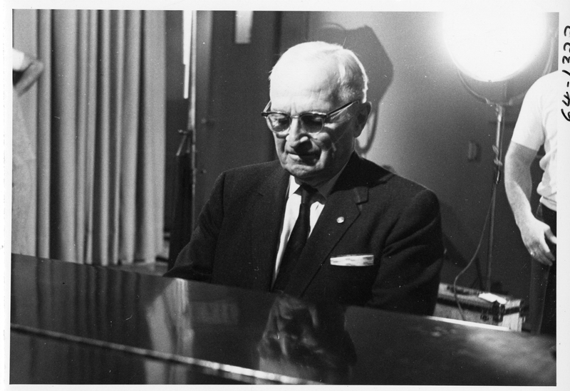 Former President Harry S. Truman at Steinway Piano | Harry S. Truman