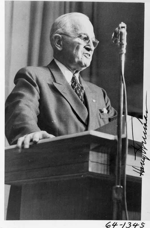 Former President Harry S. Truman Speaks at Truman Library | Harry S. Truman