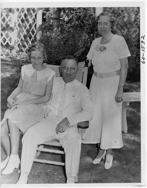 Portrait of Judge Harry S. Truman with his Family | Harry S. Truman