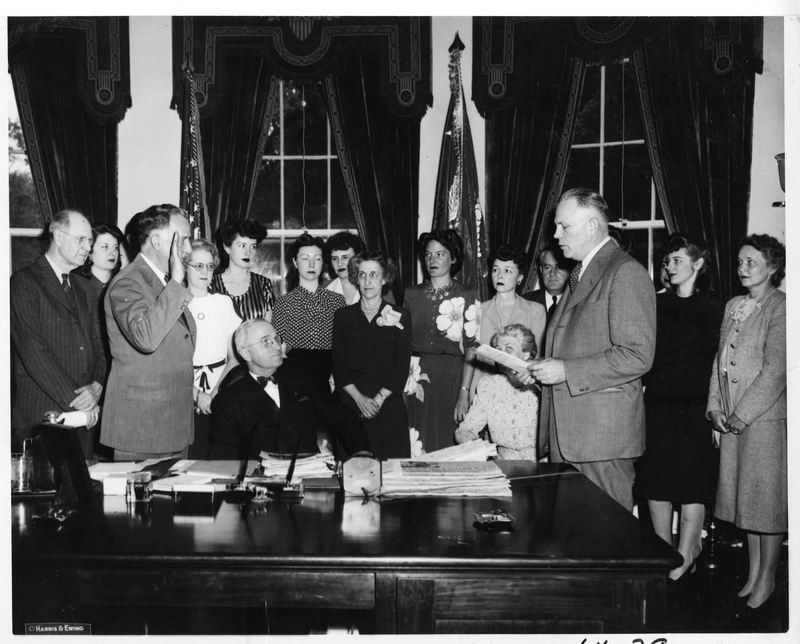 Stephen Early Swearing In Ceremony | Harry S. Truman