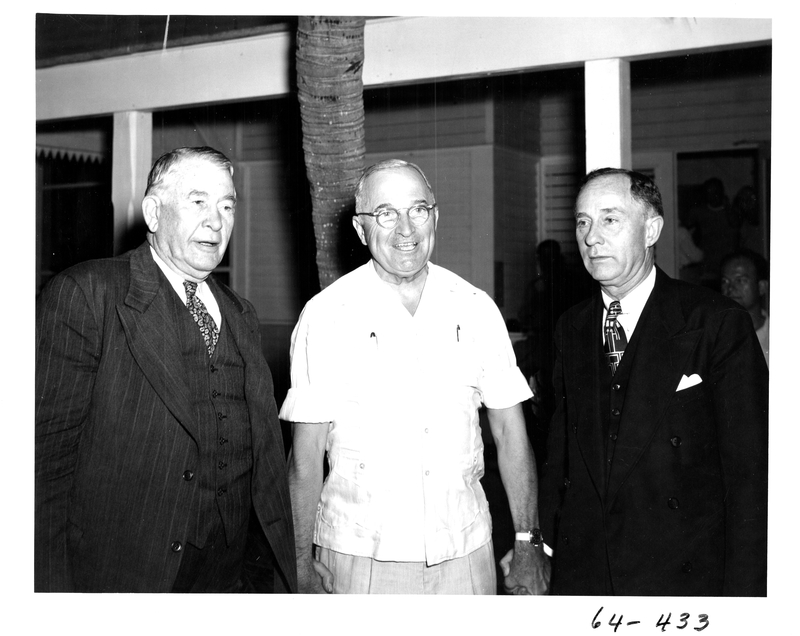 President Harry S. Truman in Key West with Alben Barkley and Leslie ...