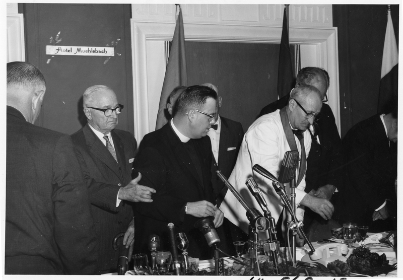 Former President Harry S. Truman and Monsignor Joseph Sullivan at Mr ...