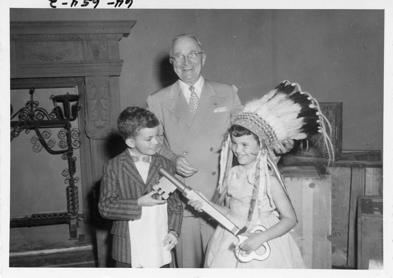 Former President Harry S. Truman with Child Actors | Harry S. Truman