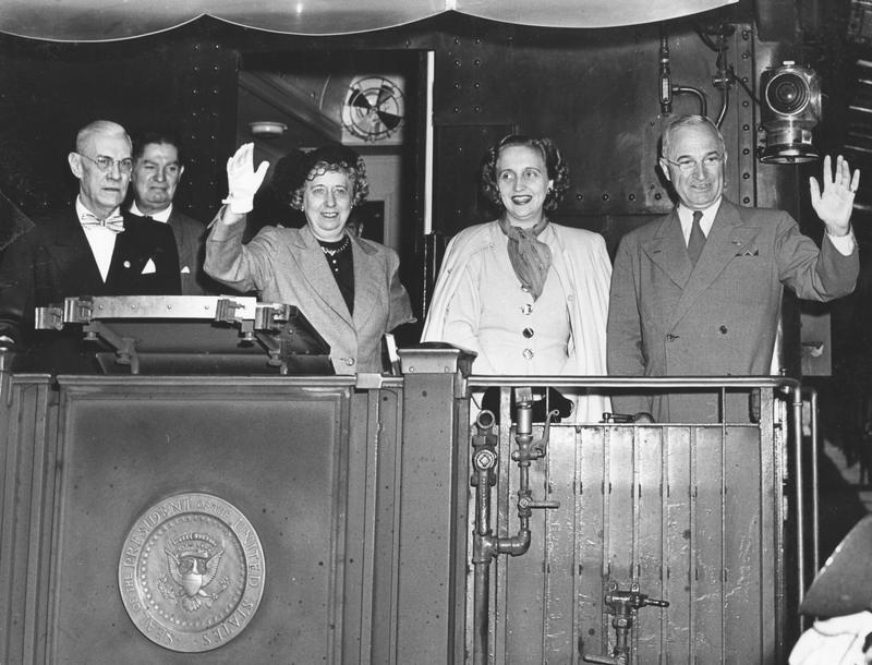 The Truman Family Returns from a Campaign Trip | Harry S. Truman