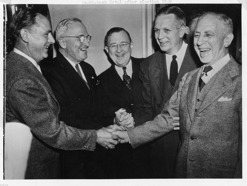 President Harry S. Truman Celebrates 1948 Win | Harry S. Truman