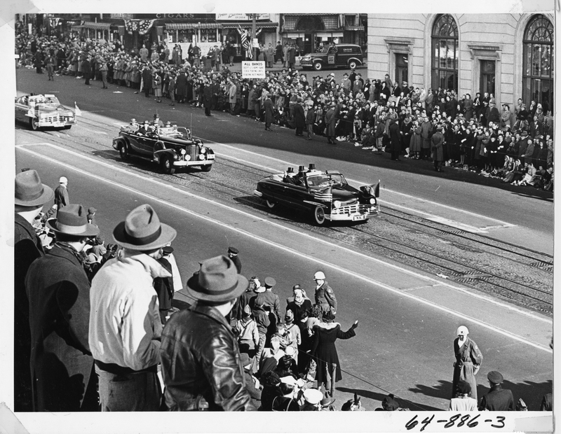 President Harry S. Truman and Vice President Alben W. Barkley's ...