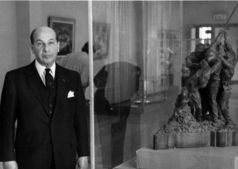 Felix De Weldon and Iwo Jima statue | Harry S. Truman