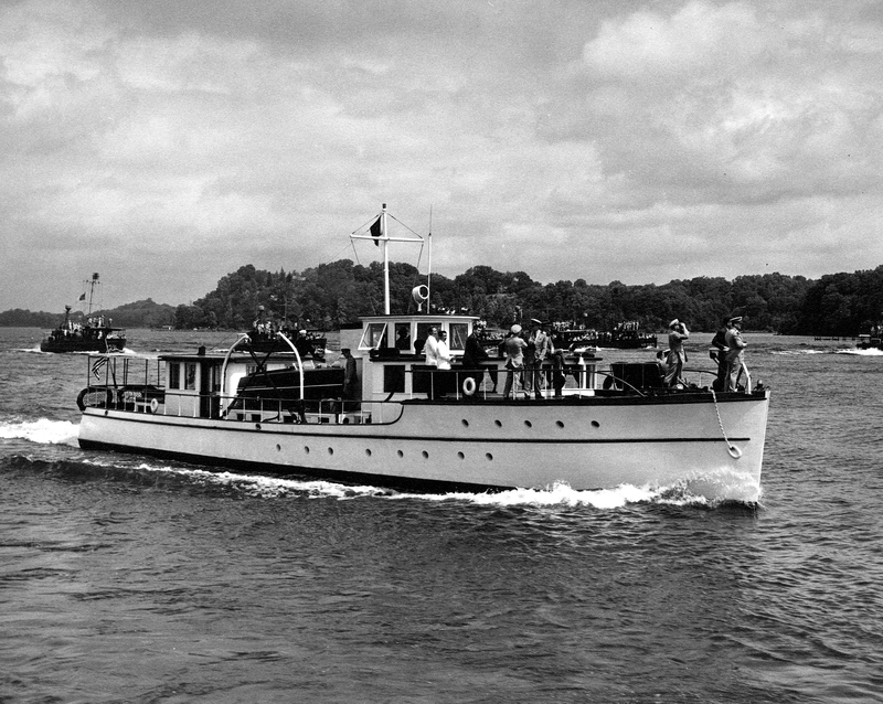 President Truman visiting Naval Academy on ship Lenore | Harry S. Truman