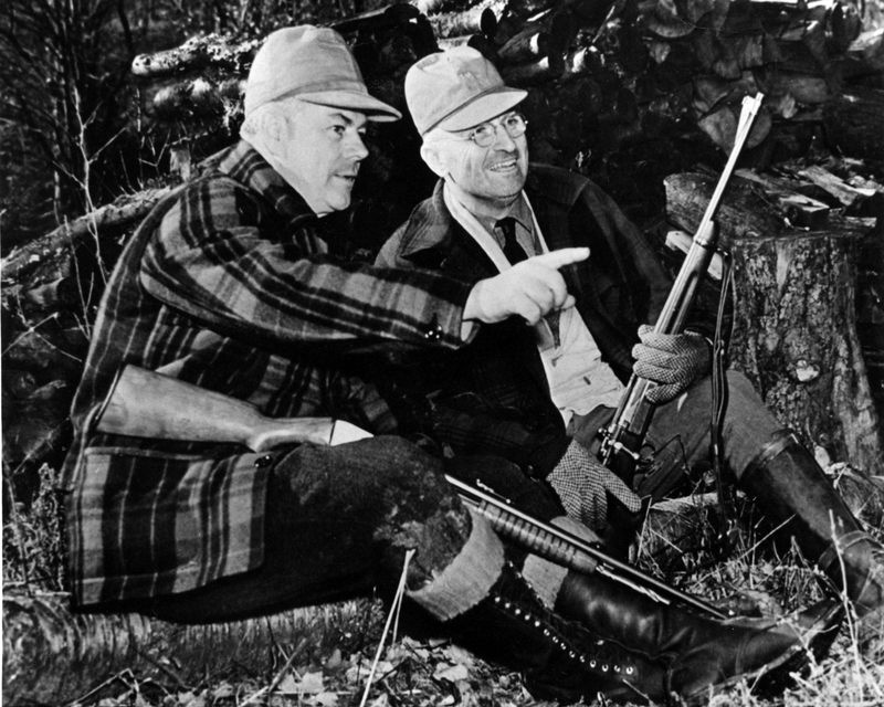 Truman hunting with F. Ryan Duffy | Harry S. Truman