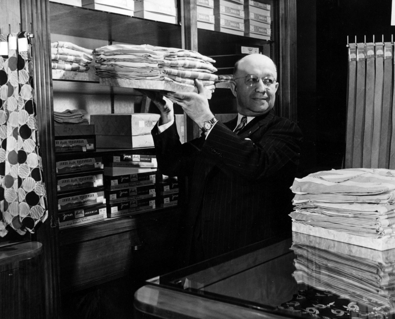 Eddie Jacobson in Westport Men's Wear Company | Harry S. Truman