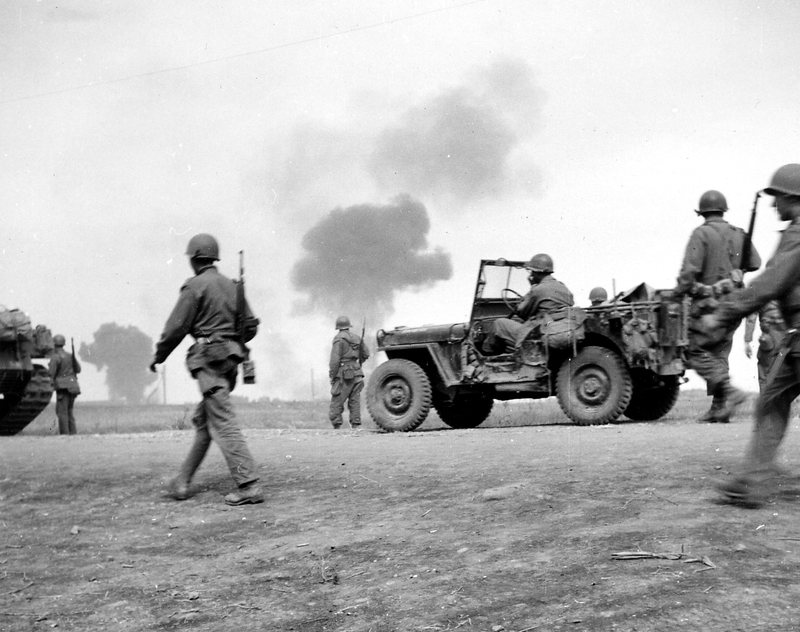 American troops heading into Pyongyang | Harry S. Truman