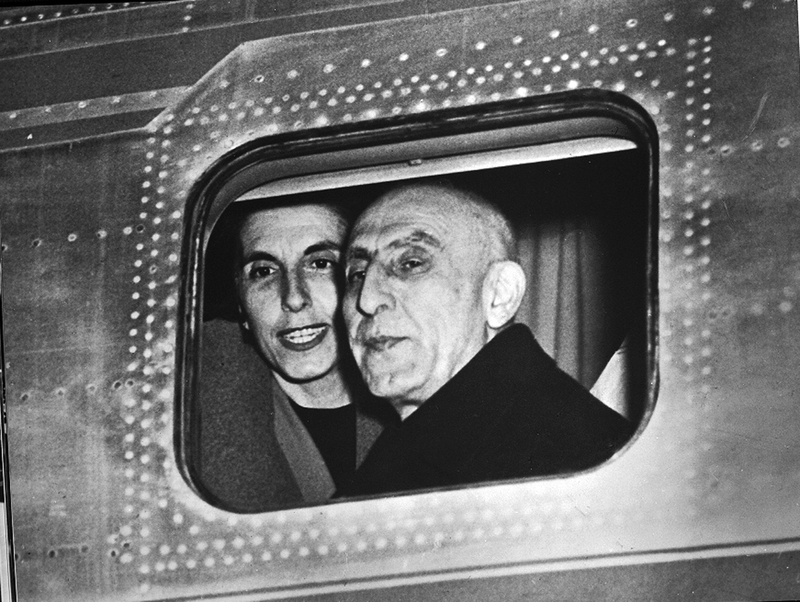Prime Minister Mohammed Mossadegh of Iran preparing to leave the United ...