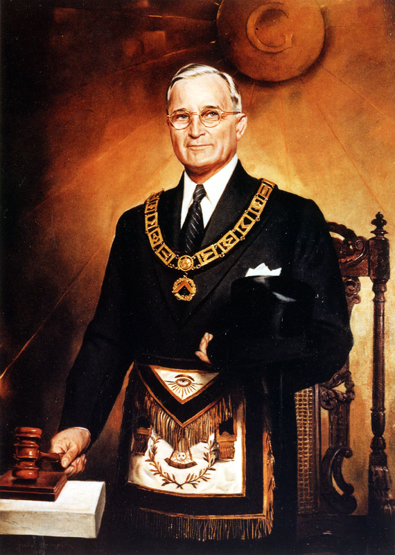 Painting of Truman in Masonic Regalia | Harry S. Truman