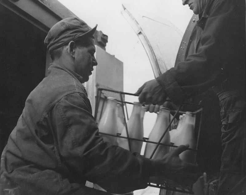 Berlin Airlift airplane being loaded with supplies | Harry S. Truman