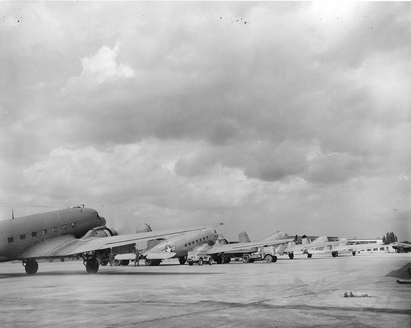Planes lined up for take-off for Berlin Airlift | Harry S. Truman