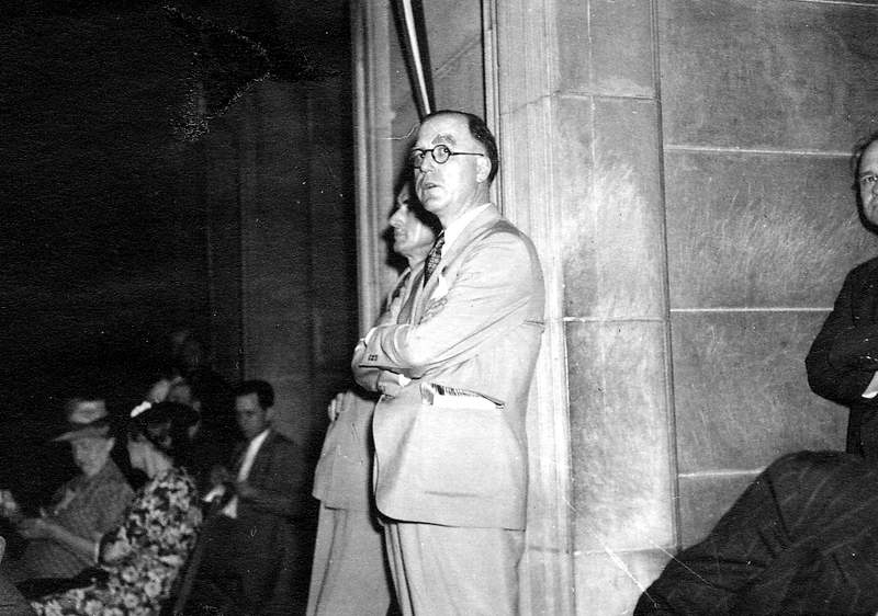 Rally to re-elect Senator Harry S. Truman in Sedalia, Missouri,1940 ...