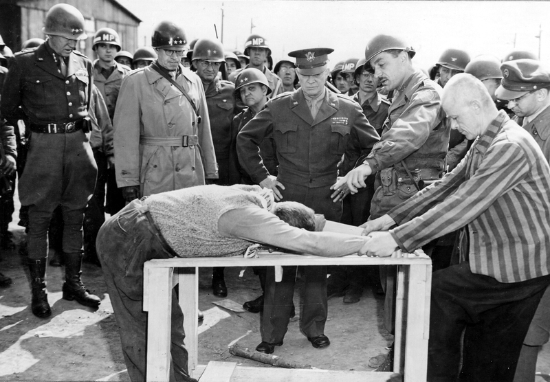 Dwight D. Eisenhower touring a liberated concentration camp | Harry S ...