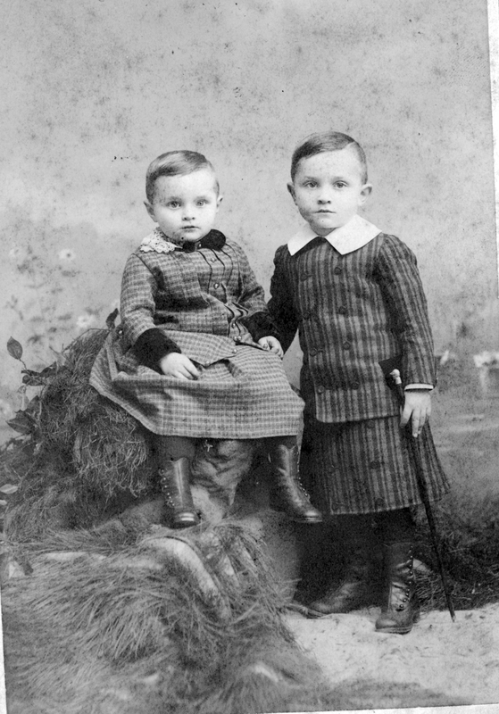 Portrait of Harry S. Truman and Vivian Truman as children | Harry S. Truman