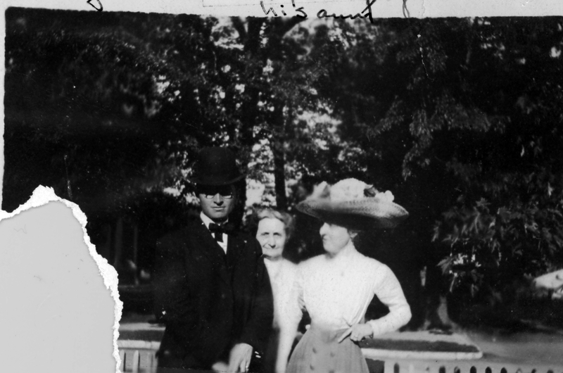 Young Harry Truman, Aunt Margaret Ellen Noland, and Cousin Ethel Noland ...