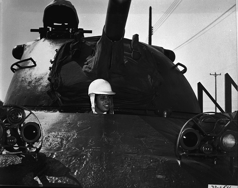 King Faisal II driving a tank | Harry S. Truman