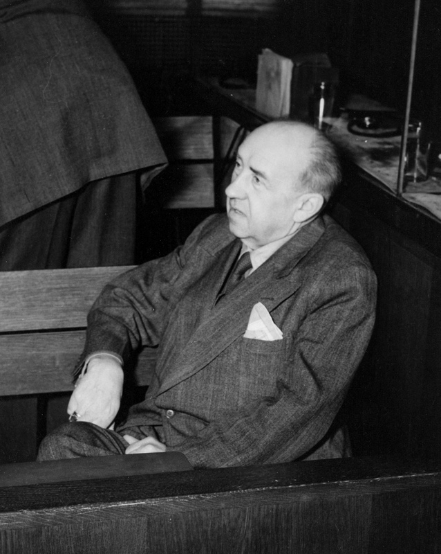 Walther Funk at the Nuremberg War Crimes Trials | Harry S. Truman