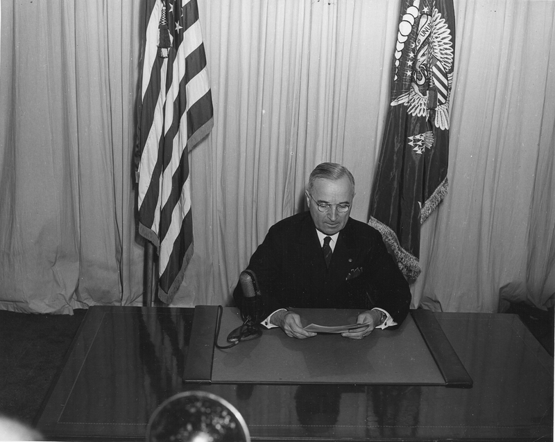 Truman announcing end of World War II | Harry S. Truman