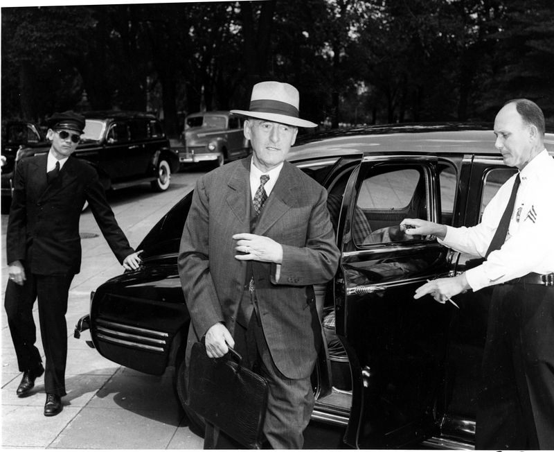 Stimson arriving at the White House | Harry S. Truman
