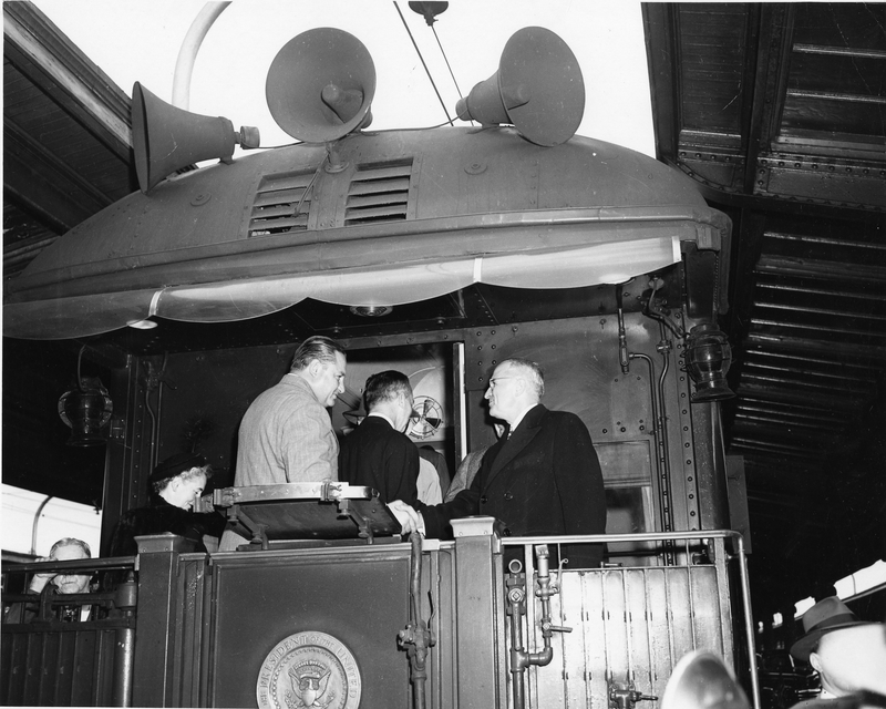 Truman on Train in Washington, D.C | Harry S. Truman